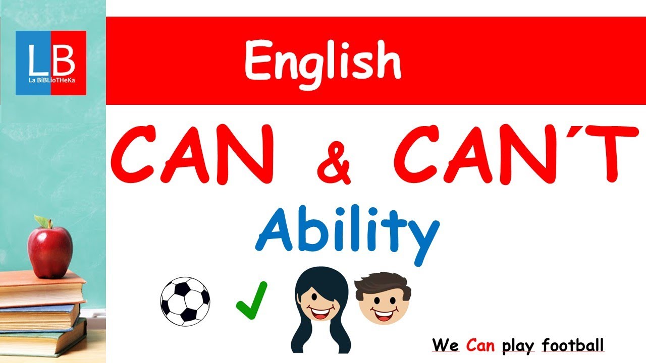 CAN or CAN´T. Inglés para niños 👩‍🏫 PRIMARIA - YouTube
