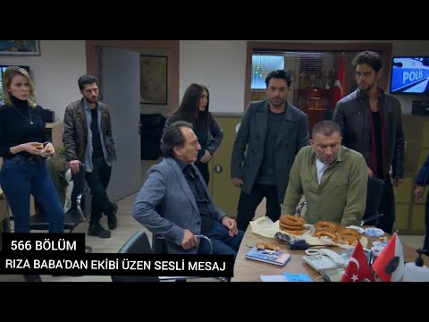 rıza baba Emekli oluyormu? ekibe Sesli mesaj ArkaSokaklar 566 bölüm sahne
