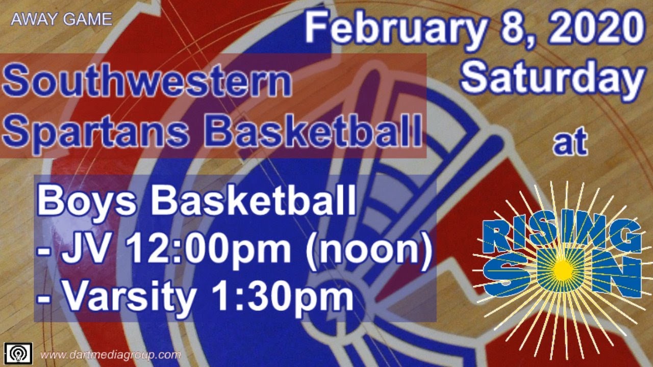 Southwestern Spartans at Rising Sun Shiners - YouTube