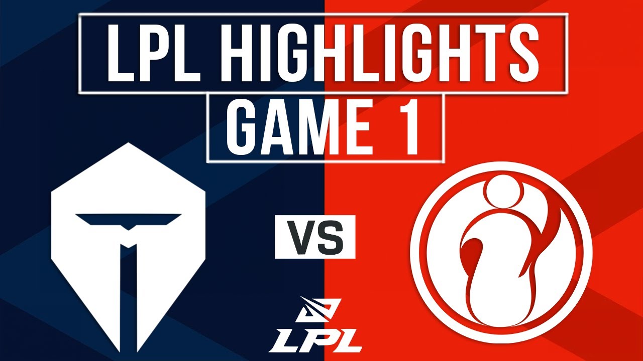 TES vs IG Highlights Game 1 | LPL 2025 Regional Finals | Top Esports vs ...