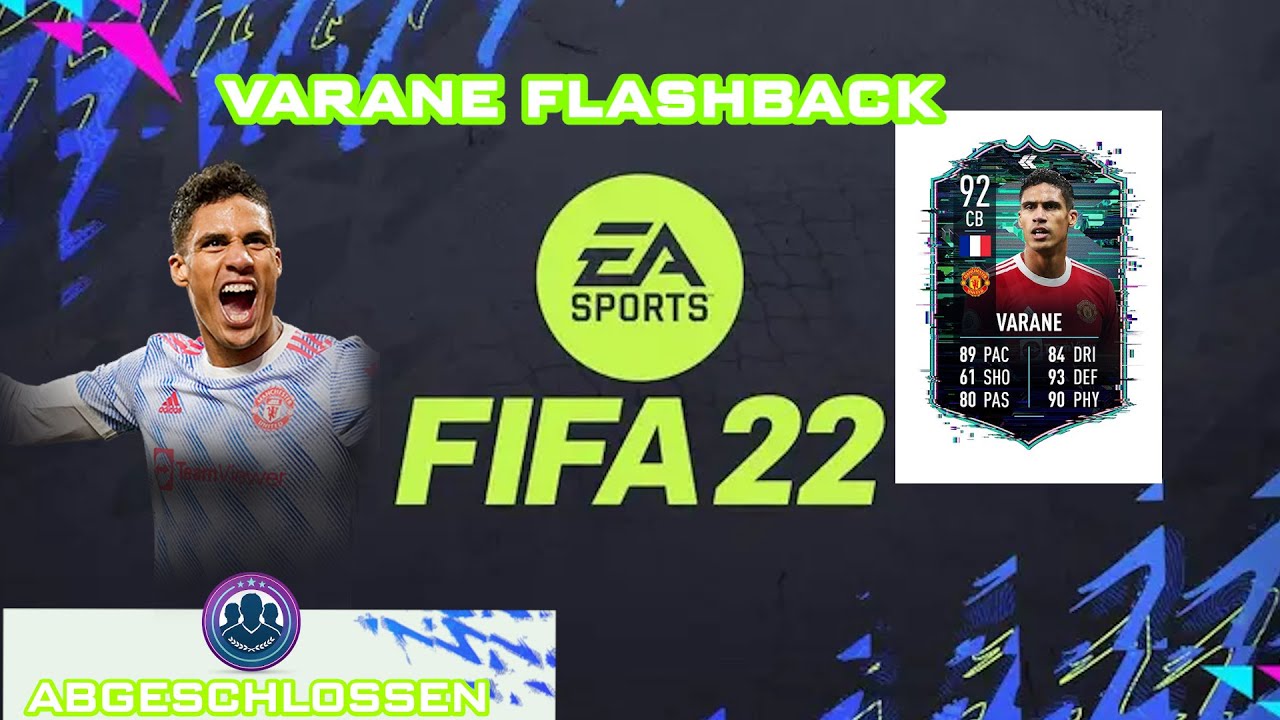 DA BIEST! 🤔😱 VARANE FLASBACK SBC | FIFA 22 Ultimate Team - YouTube