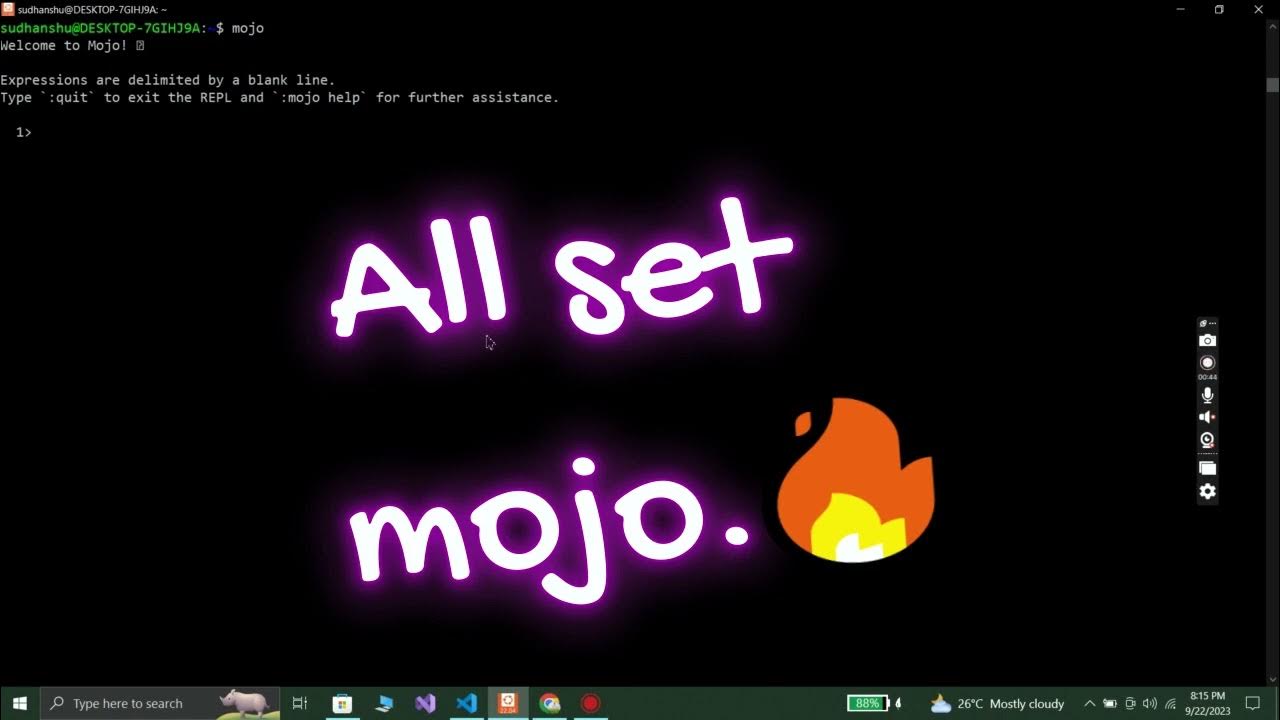 How to Install MOJO🔥 Programming Language on Windows | Mojo for AI & ML [Step-by-Step Guide ...