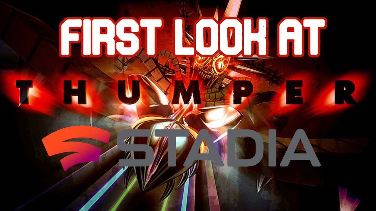 Thumper Game Play on Stadia - First Look - YouTube