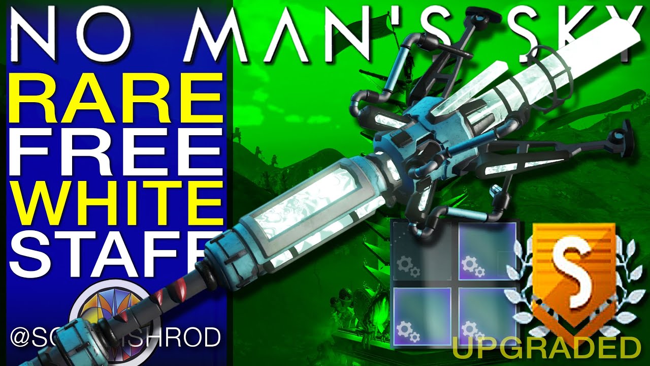 Nerfed! Free Rare White Staff - Great Super Charge Slots - No Man's Sky ...