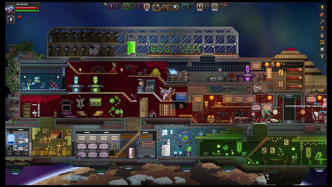 My Starbound tour - YouTube