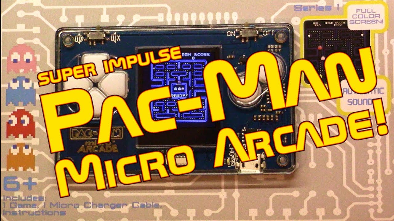 Pac Man Micro Arcade! - YouTube
