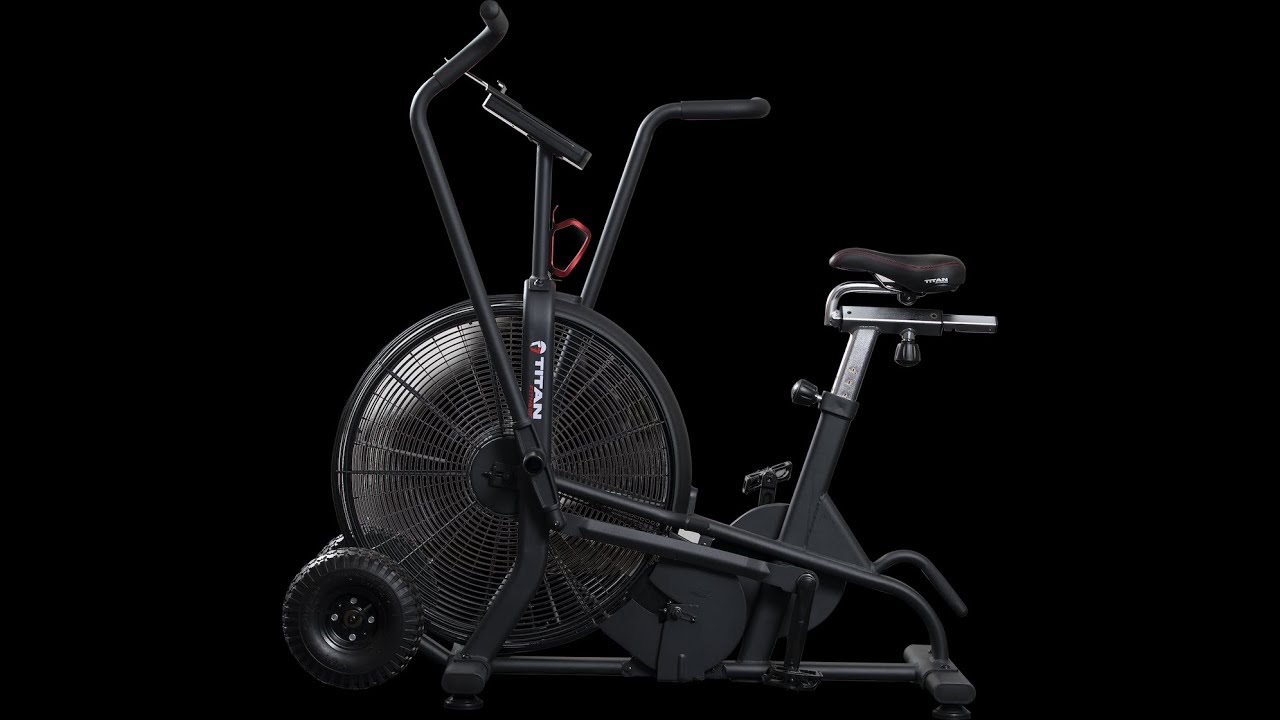 Unboxing Titan Fitness Fan Bike - YouTube
