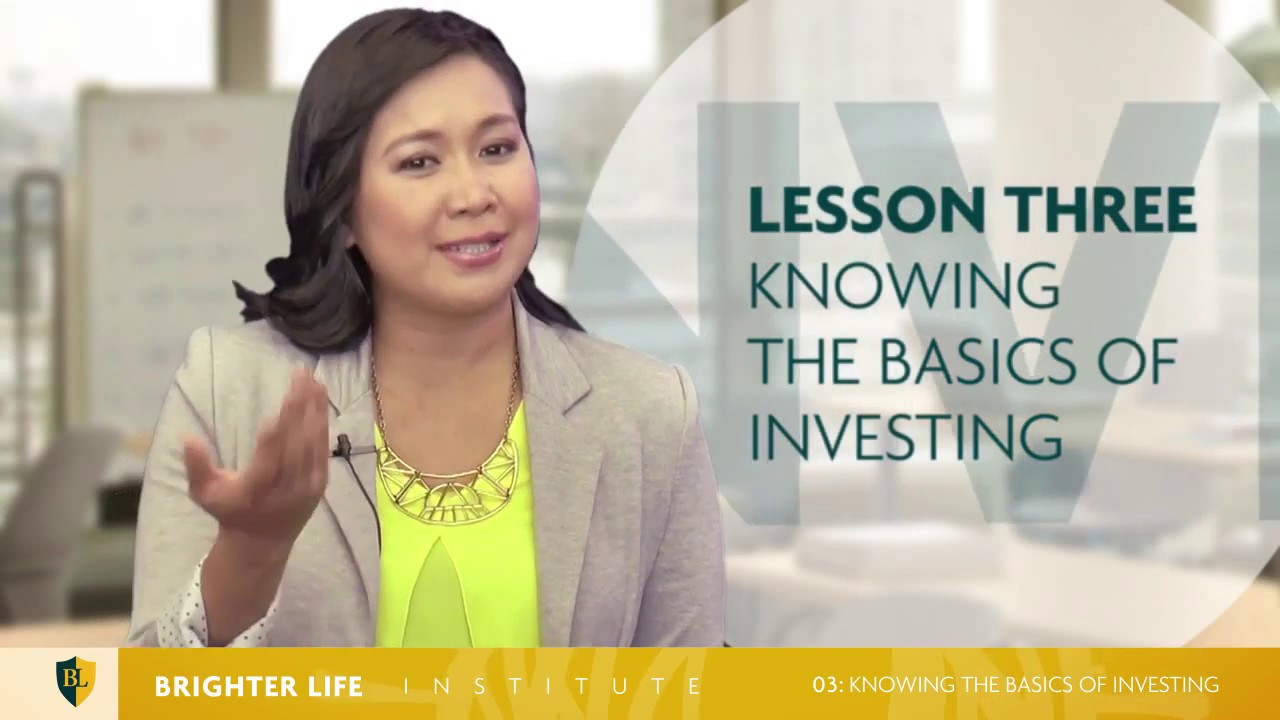 Getting Started, Lesson 3: Knowing the Basics of Investing - YouTube