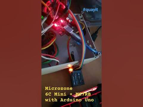 Read Microzone 6C Mini TX - RX MC7RB signal using Arduino #mc6c #6cmini #arduino - YouTube