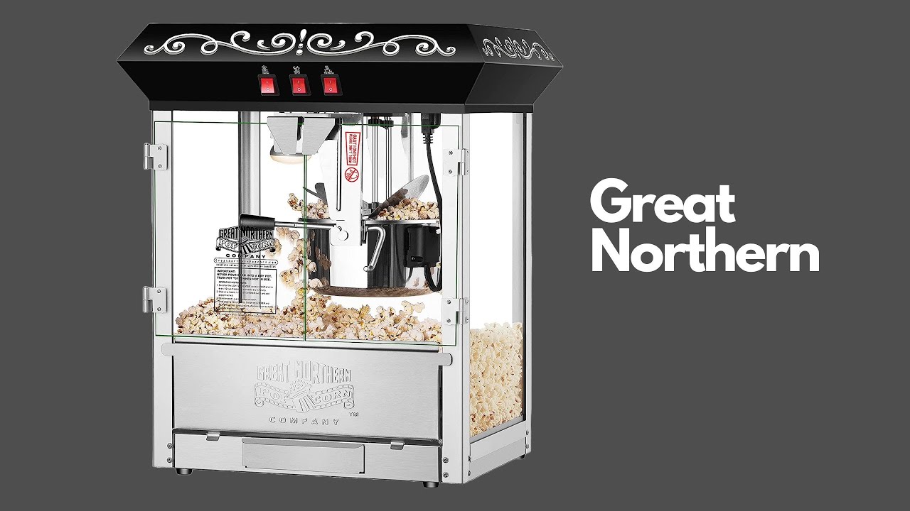 Great Northern 10 oz Perfect Popper Countertop Style Popcorn Machine ...