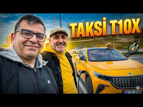 Togg T10X Taksi! Çok Güzel Olmuş!