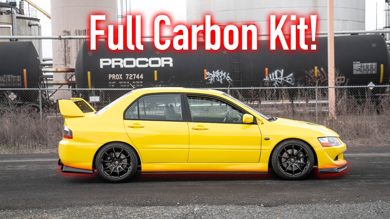 INSTALLING A FULL CARBON KIT ON THE EVO! - YouTube