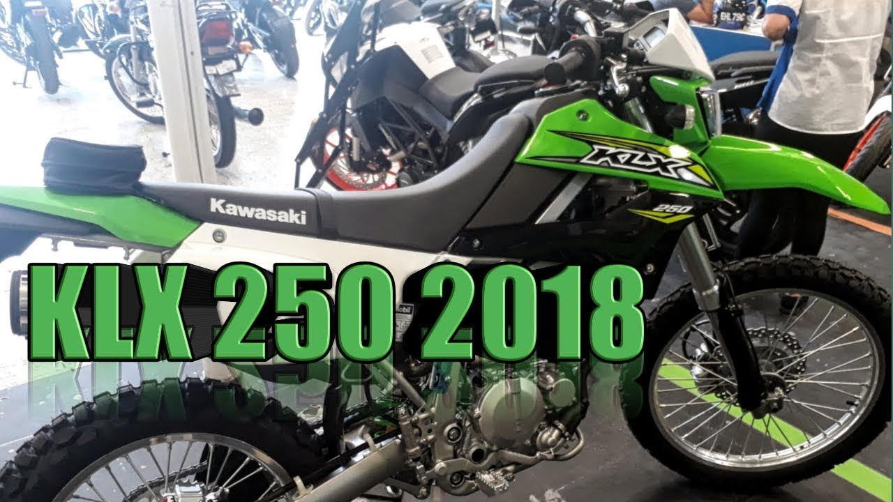 KAWASAKI KLX 250 2018 (ya en colombia) #PASSION2WHEELS - YouTube