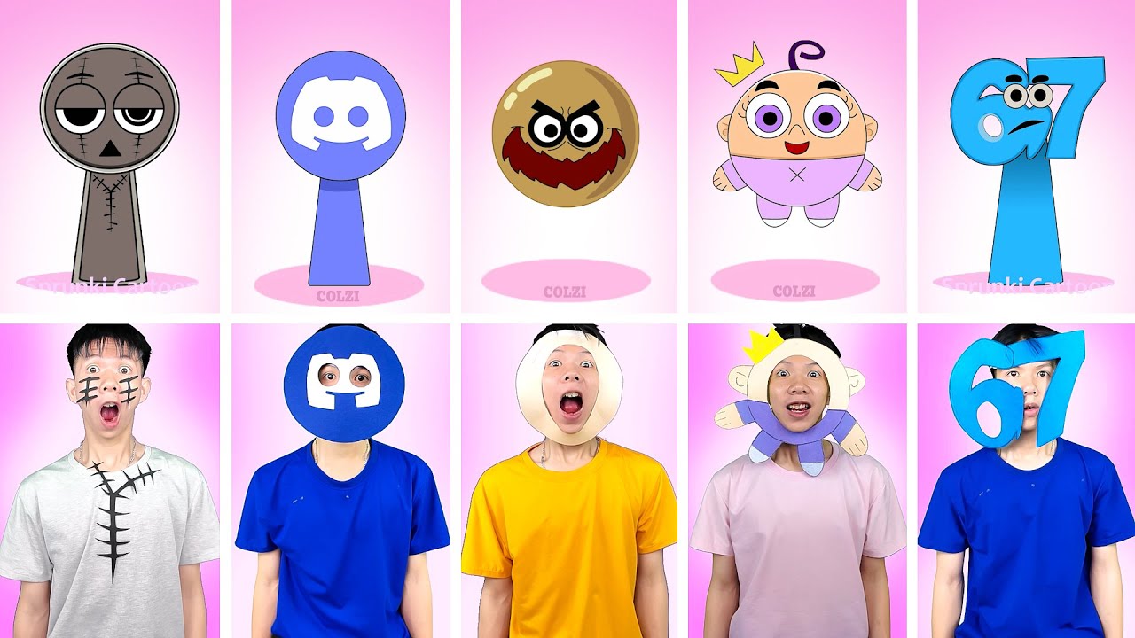 ️ Sprunki 4 OC 67 Phase 4 Incredibox in Real life #sprunki #sprunkioc # ...