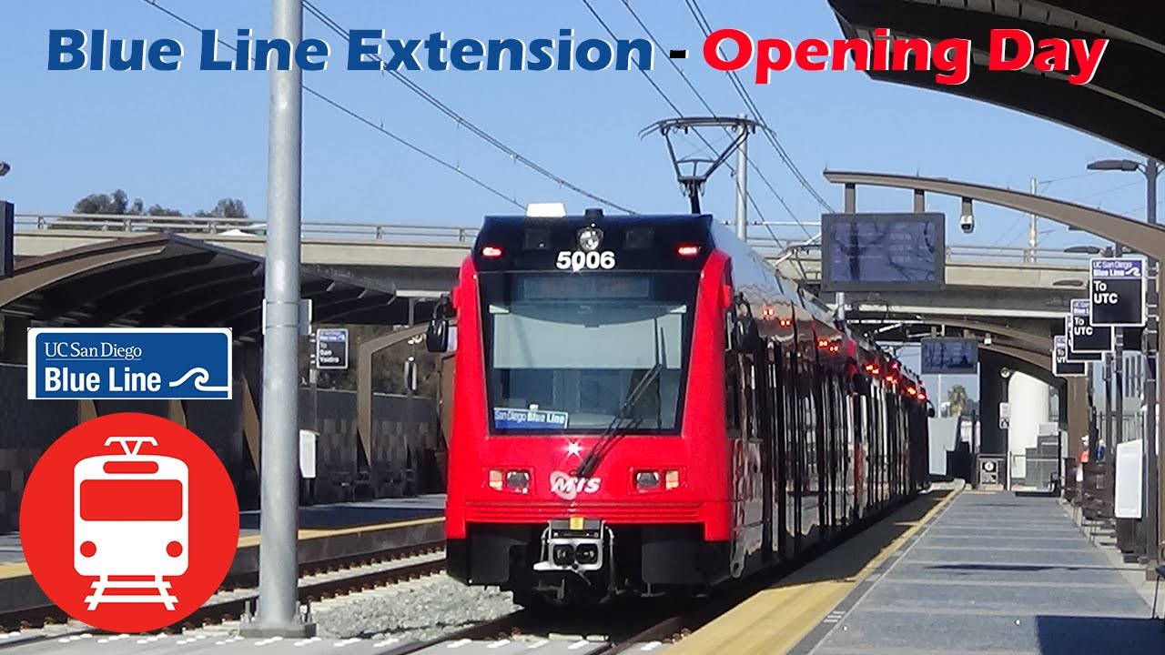 MTS Trolley Blue Line Extension - Opening Day - November 21st, 2021 ...