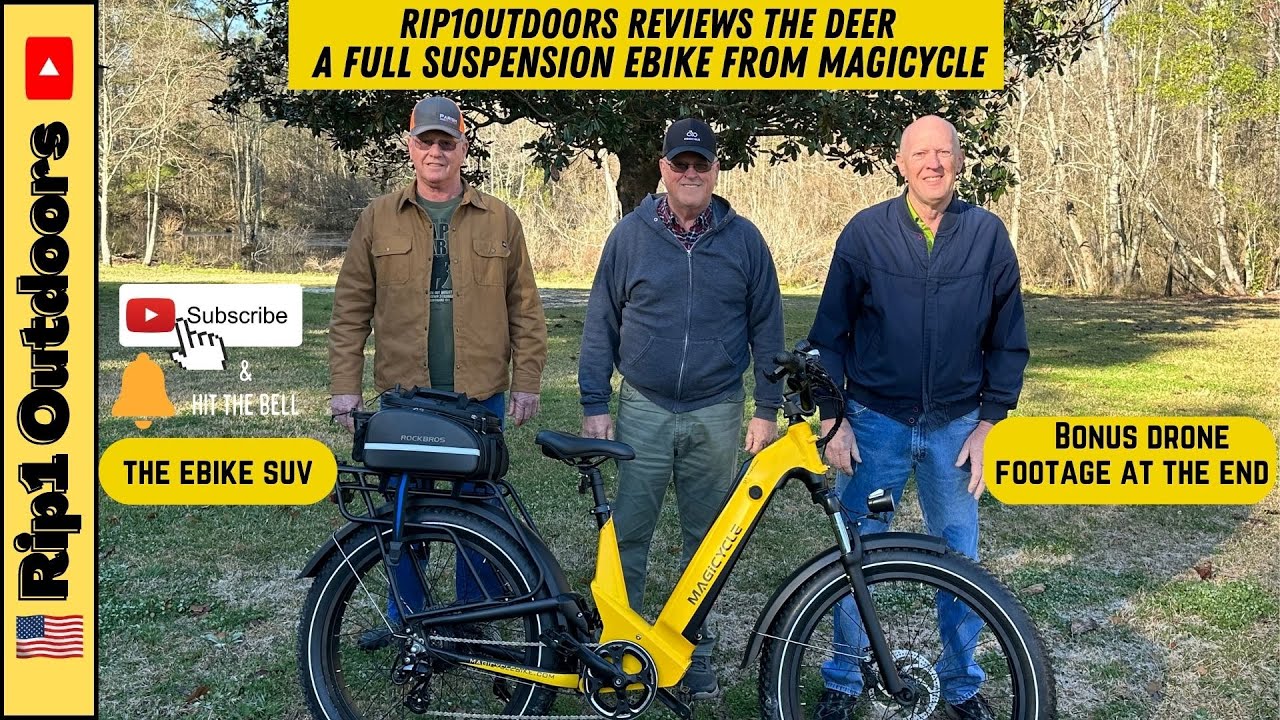 Ebike Review - The Full Suspension Magicycle Deer! - YouTube
