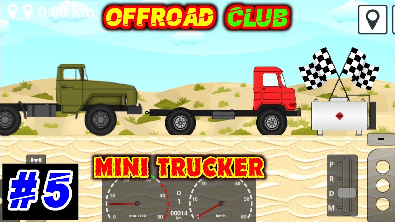 Mini Trucker - ( Offroad Club ) | Mini Trucker Gameplay #5 | Best 2d ...