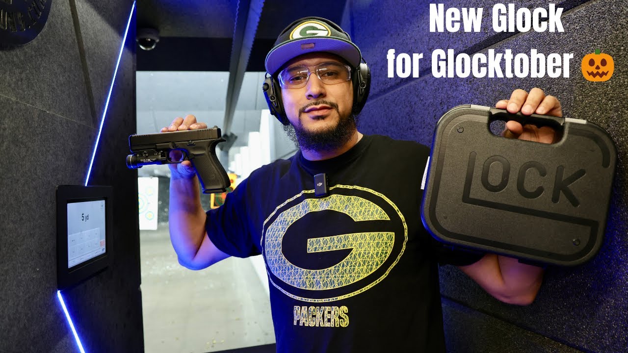 New Glock for Glocktober! 🎃 Unboxing and first shots - YouTube