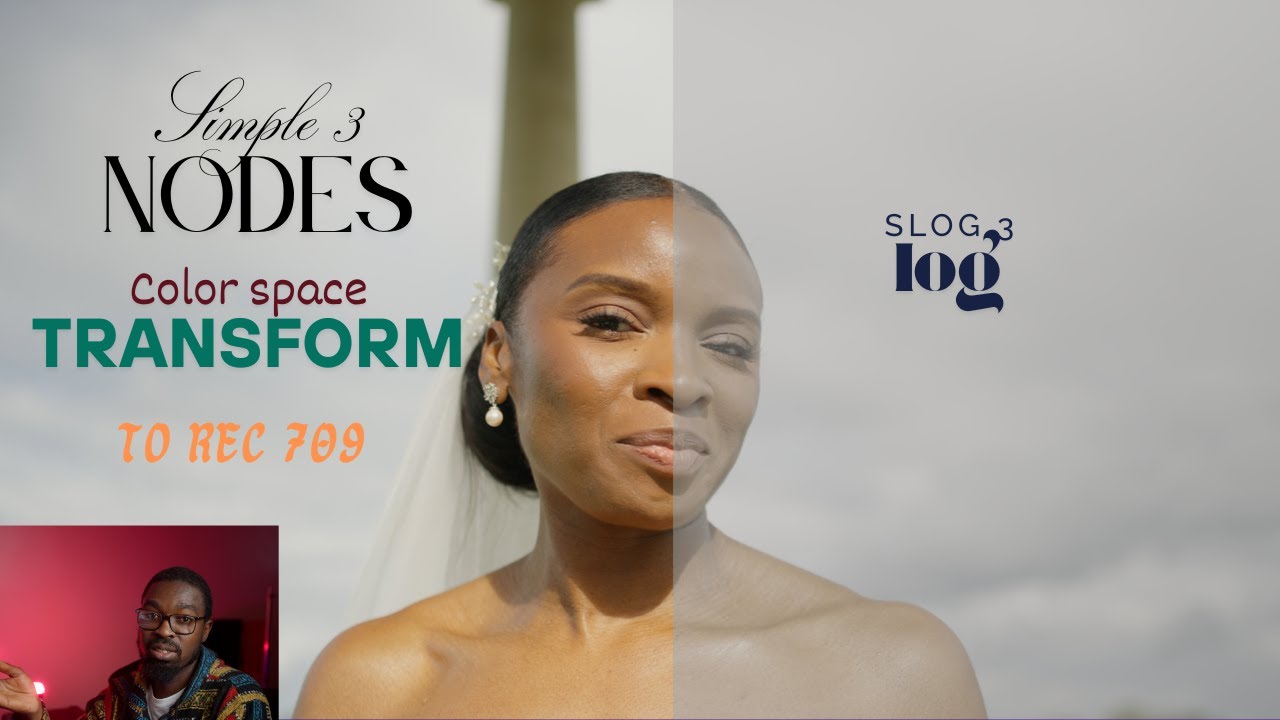 S-Log3 to Cinematic Look in Seconds with Color Space Transform Tutorial ...