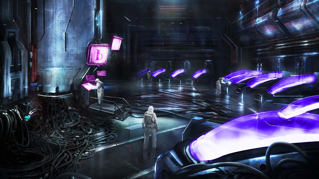 Cryo Sleep Chamber [EXTENDED] 👨‍🚀 - BLACK SCREEN - 3 Hours of Ambience ...