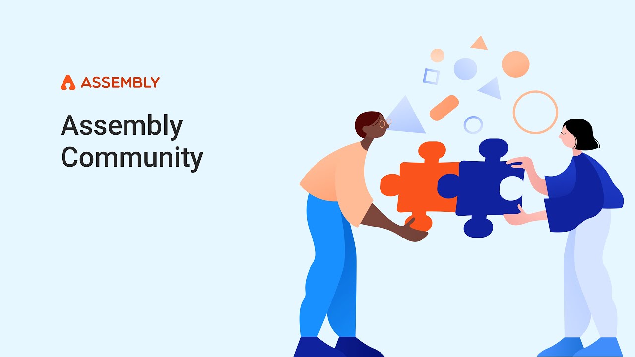 Assembly | Assembly Community - YouTube