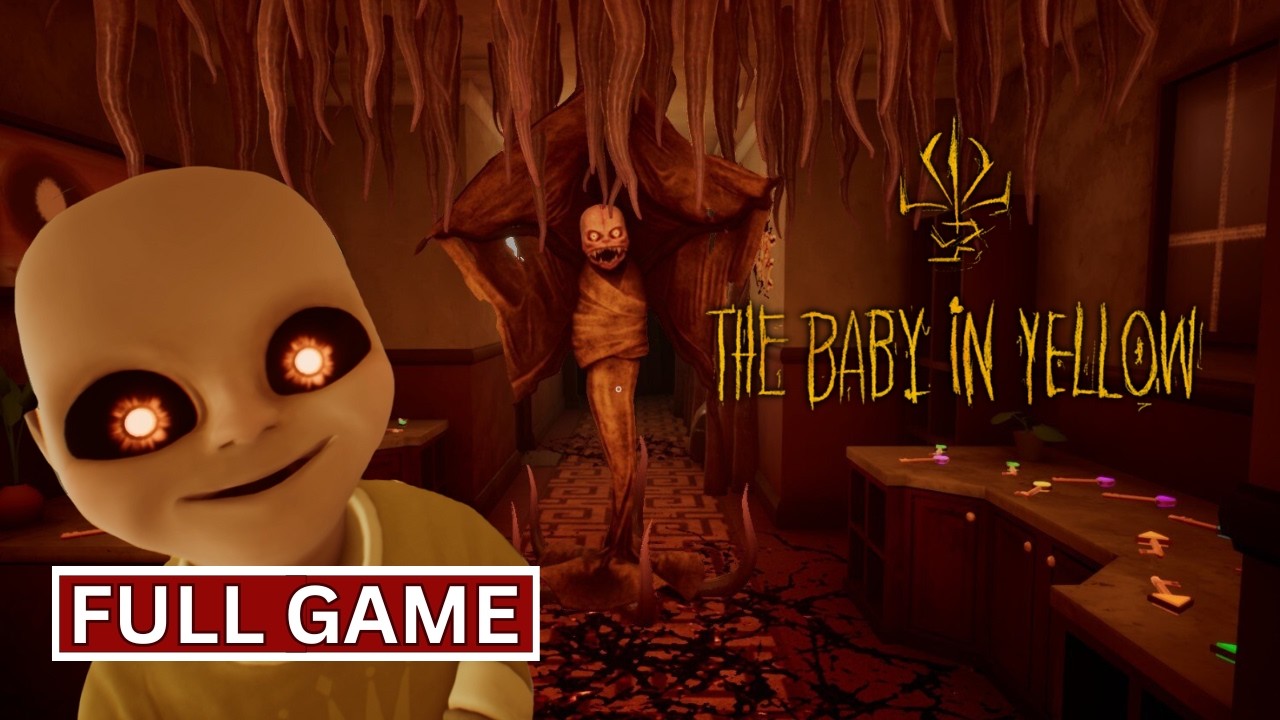 The Baby in Yellow | Full Game | Walkthrough Gameplay No Commentary ...