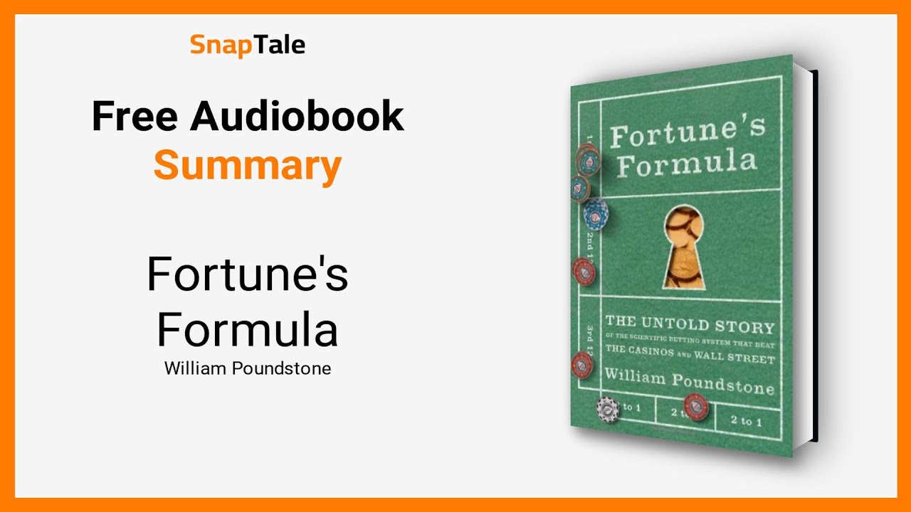 Fortune's Formula by William Poundstone: 7 Minute Summary - YouTube Music