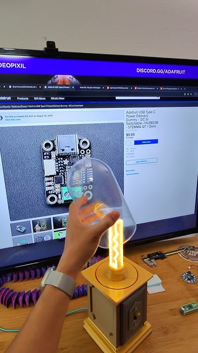 this week on adafruit.com/3dhangouts - 453 LED Lamp, Servo Mounts and Oogie Boogie #adafruit ...