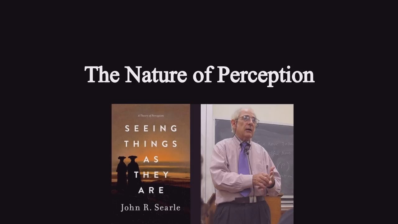 The Nature Of Perception - YouTube