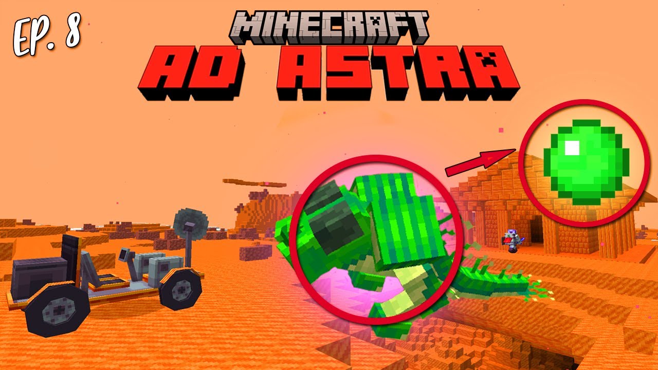 Ad Astra: Minecraft Space Series! Ep.8 - Becoming A Martian! - YouTube