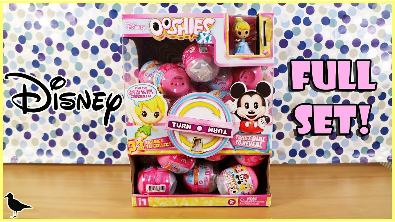 Disney Ooshies XL Series 1 Capsule Toy Opening! Full Set Limited ...