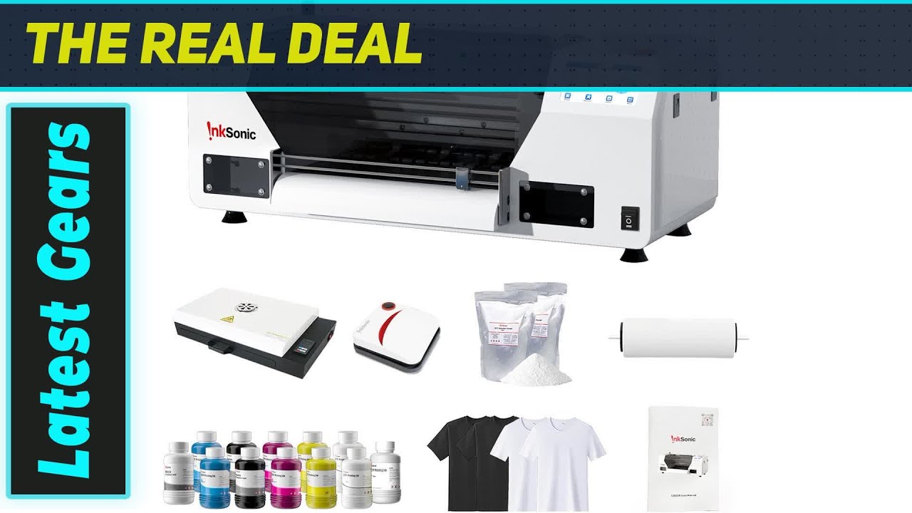 InkSonic XP600 A3 DTF Printer: The Ultimate 13'' DTF System for T ...