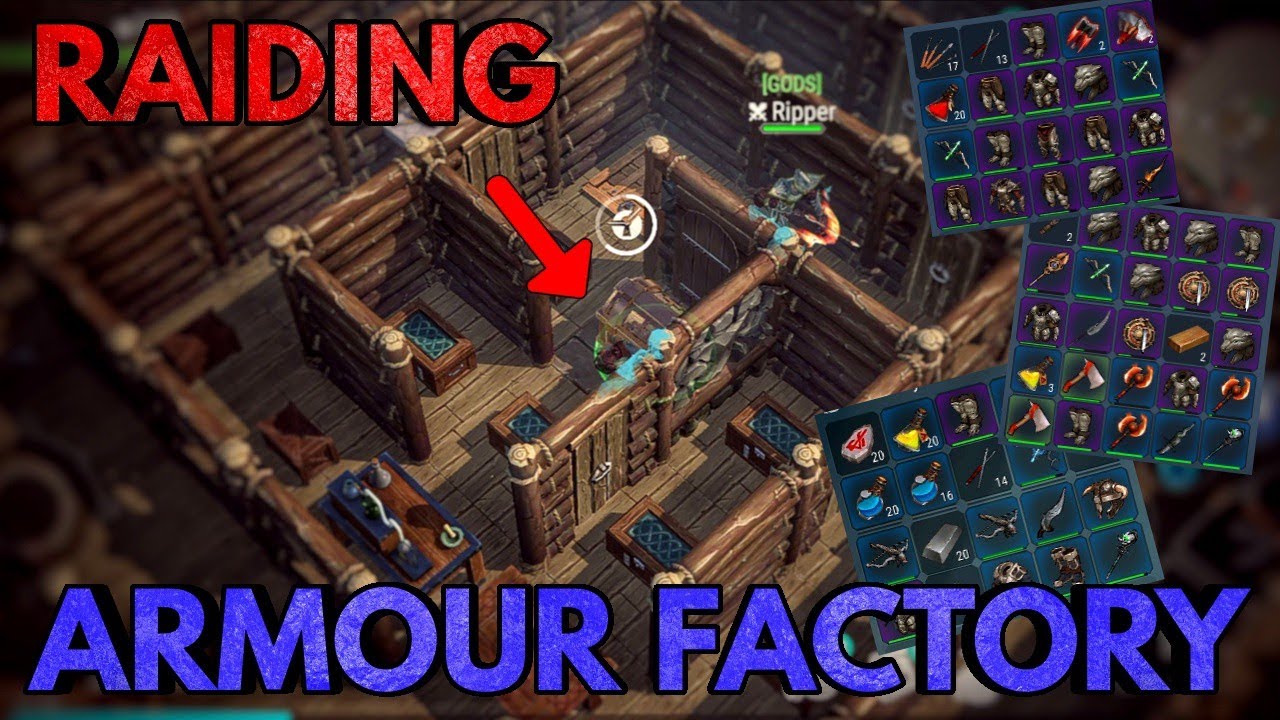Raiding Ромадобрый Base Frostborn Survival - YouTube