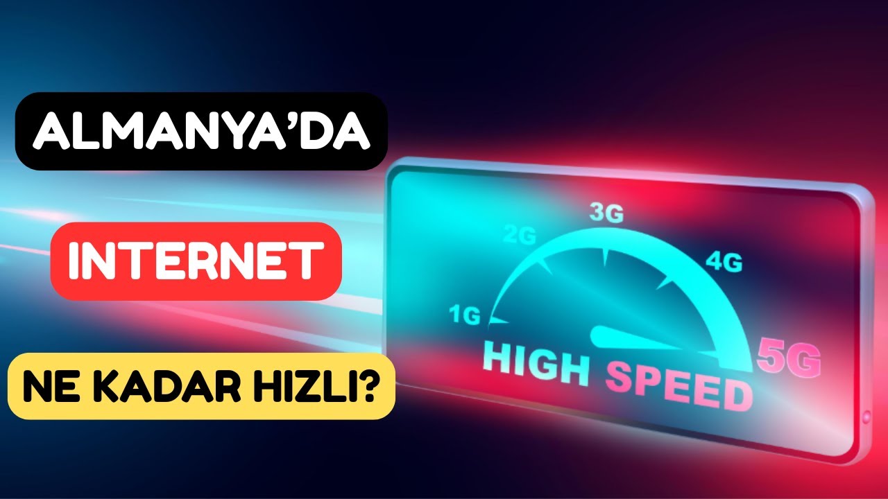 Almanya'nın İnternet Hızı Ne Kadar Hızlı? Diğer Ülkelerle Karşılaştırma ...