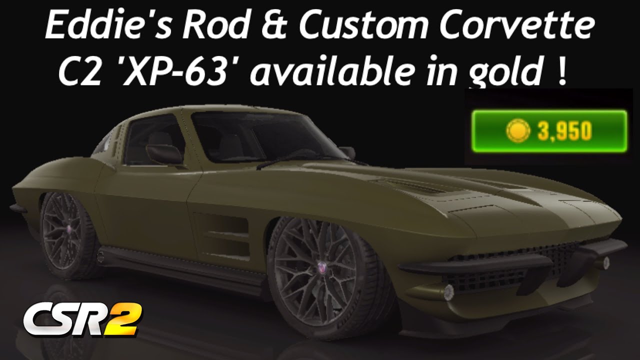 (Expired) Purple star Eddie's Rod & Custom Corvette C2 'XP-63 ...