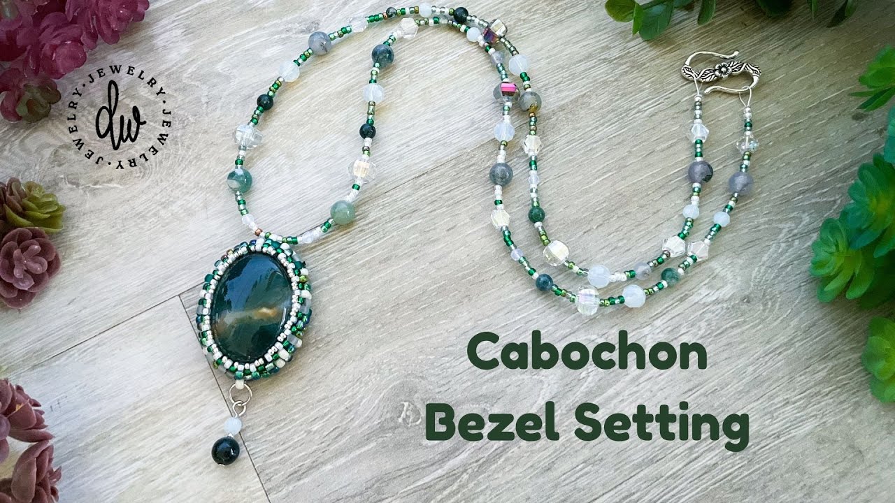 Cabochon Bezel Setting with Danielle Wickes - YouTube