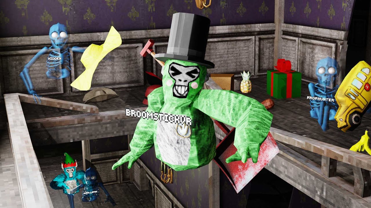 Gorilla Tag's NEW Prop Hunt Update!!! (Prop Haunt Gameplay) - YouTube