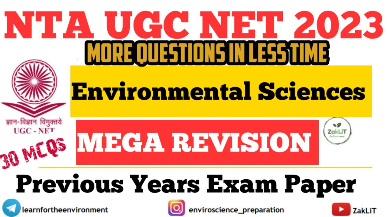 🔴UGC NET JUNE 2023 EVS Mega Revision - YouTube