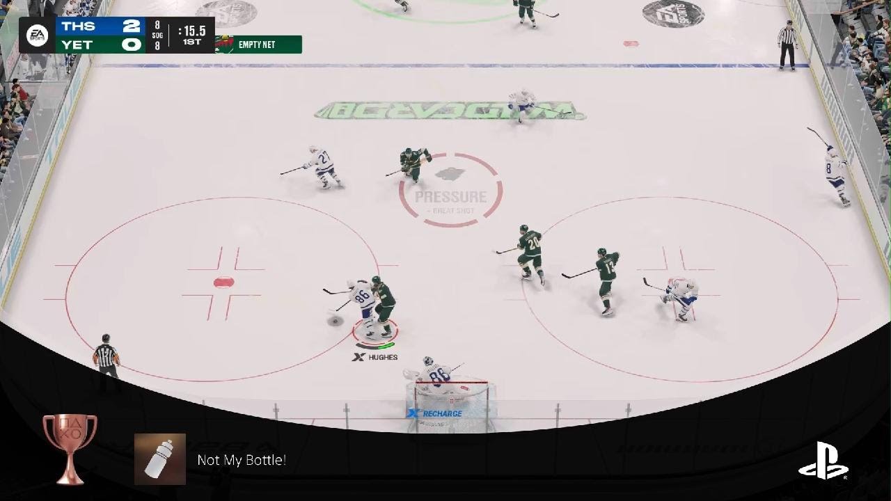 NHL 26 Not My Bottle Trophy - YouTube