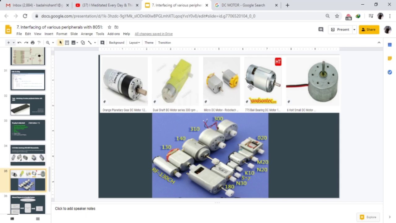 5. DC Motor Interfacing With 8051 Microcontroller. - YouTube
