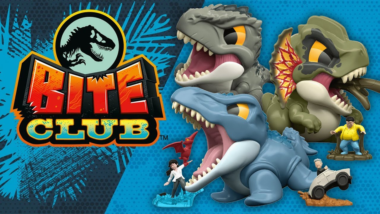 THEY'RE BACK! Jurassic World Bite Club Wave 2 Revealed — Mattel's ...