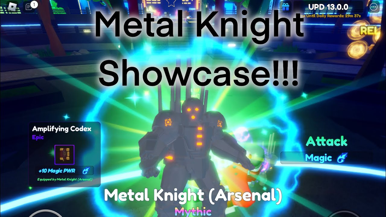 Metal Knight Showcase - YouTube