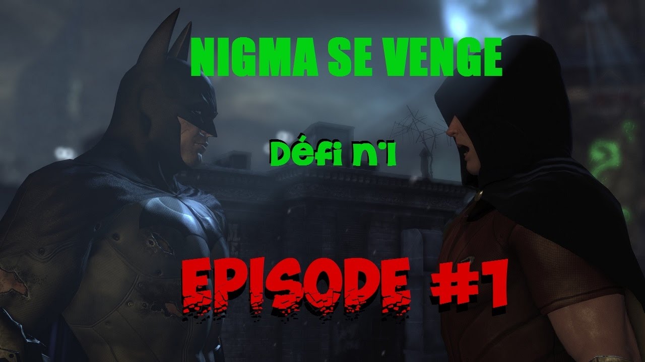 Batman Arkham City Défi n°1 Nigma se venge ! 1/5. PC/HD - YouTube