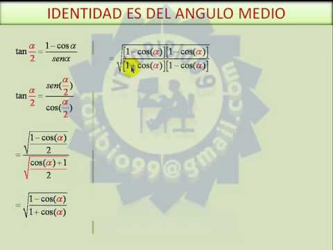 Tangente del ángulo medio - YouTube
