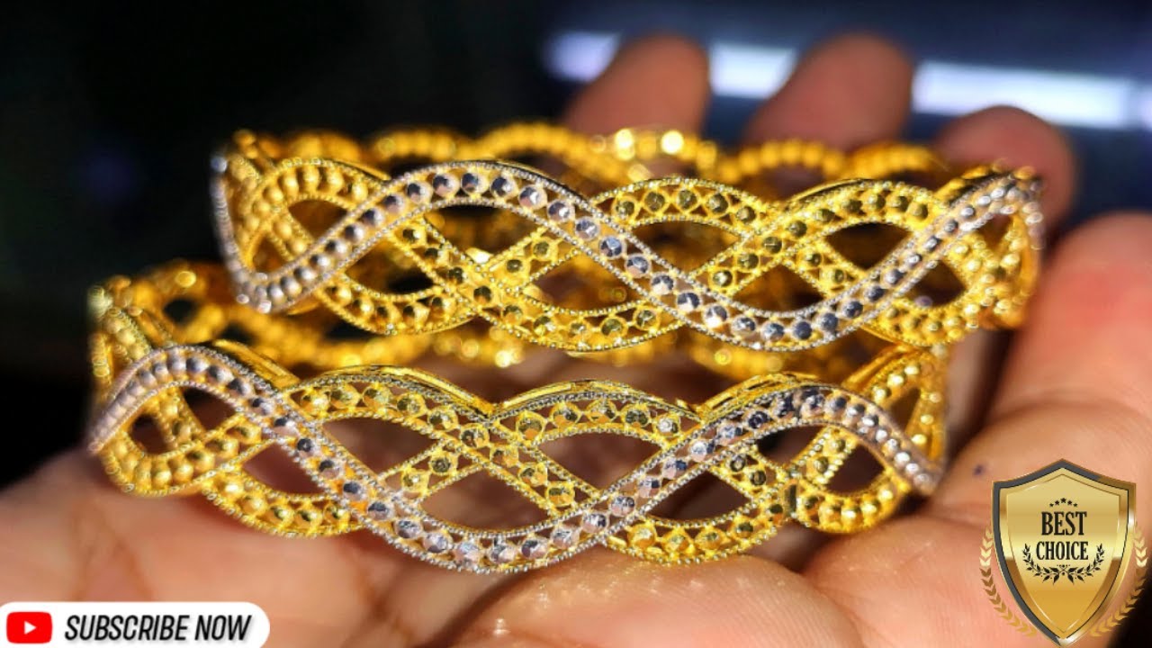 kangan design 3 tola with price | bangles design gold | stylish bangles ...