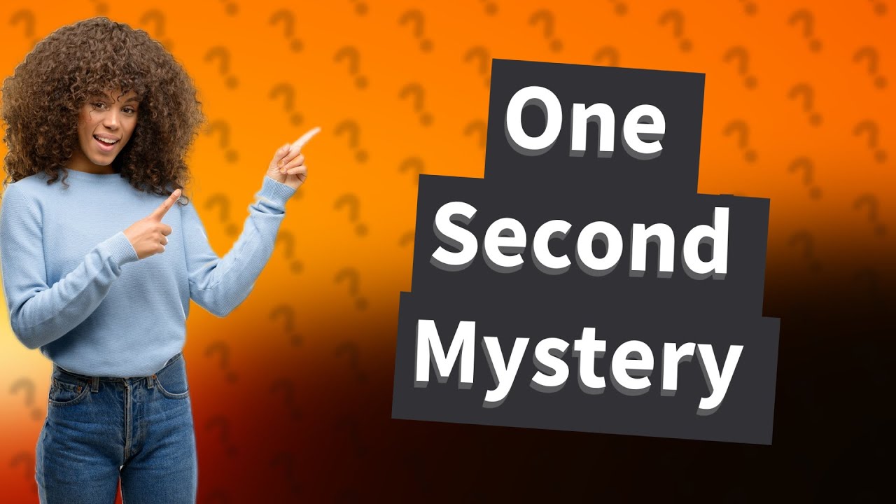 How long is 1 second? - YouTube