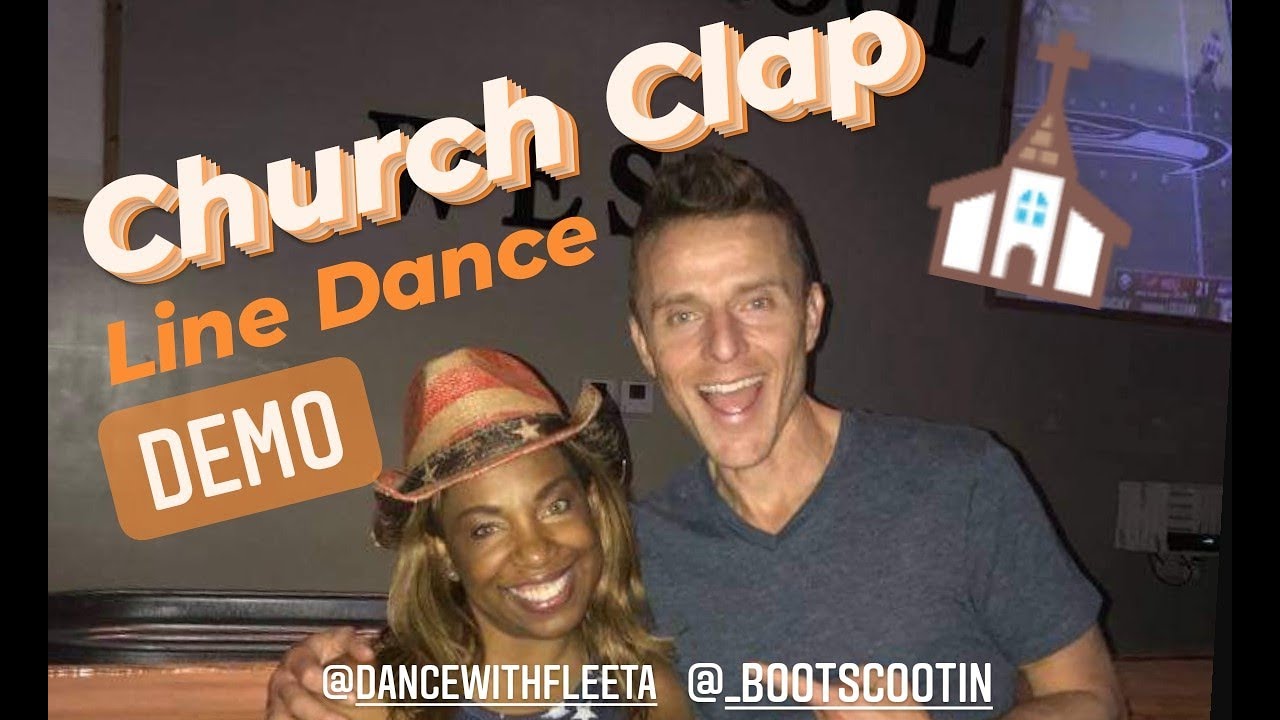 CHURCH CLAP -- Line Dance DEMO - YouTube