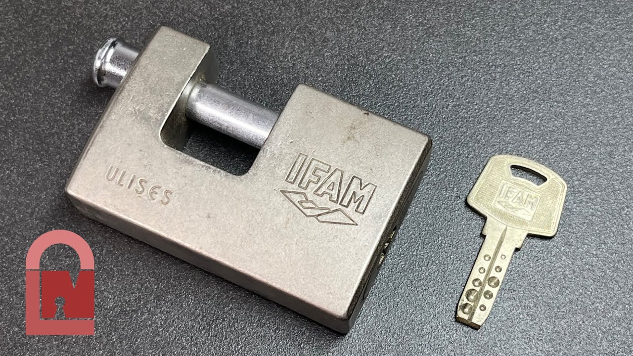 IFAM Ulises 10 Pin Dimple Padlock Picked - YouTube