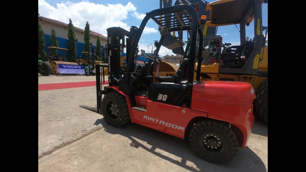 Matador CPCD30N Forklift New 2018 for sale - YouTube