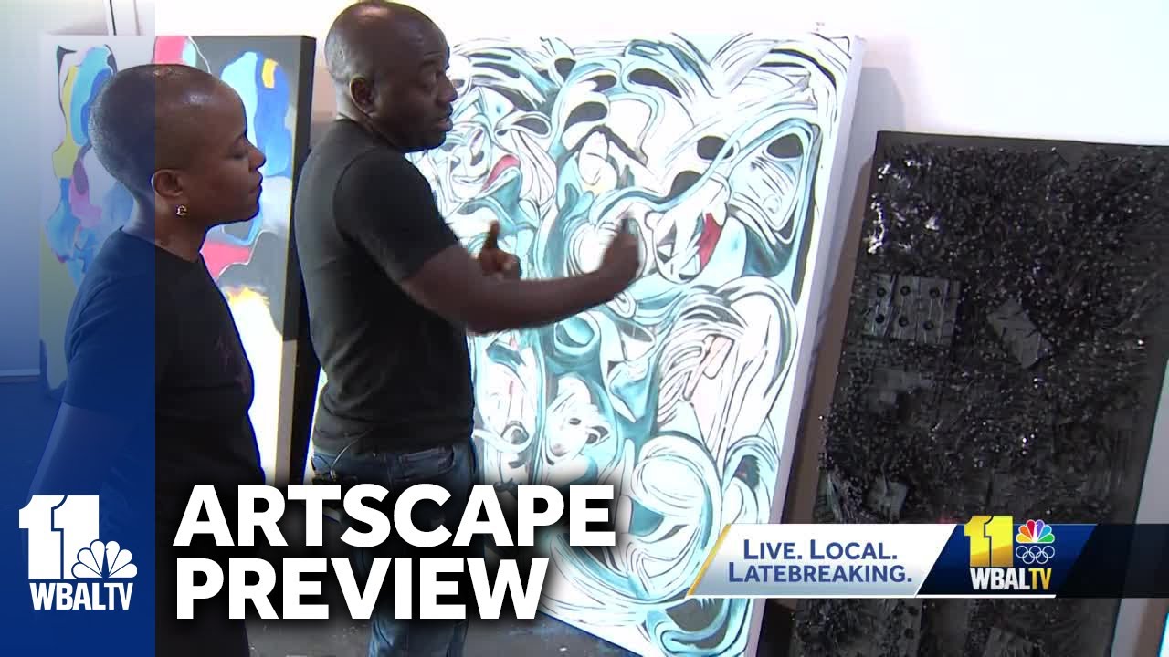 Featured artist previews Artscape opening this weekend - YouTube